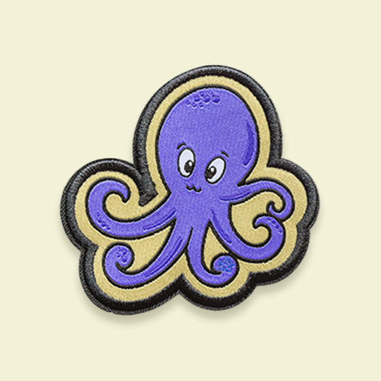 Octopus Iron-On Patch | Available Now at Pachee UK – Pachee store