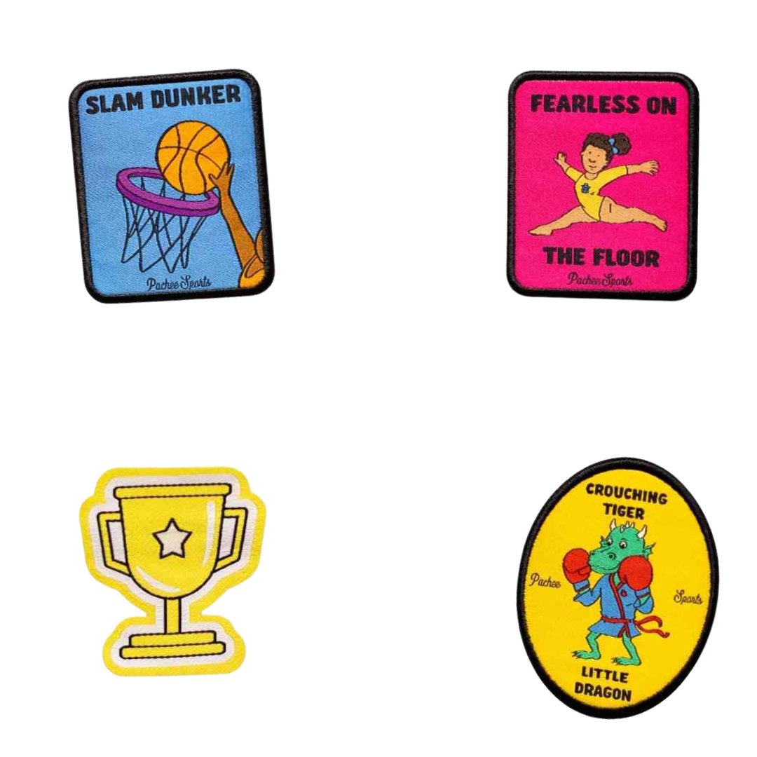 Custom Iron-On Sports Patches UK | Fast & Free Delivery – Pachee store